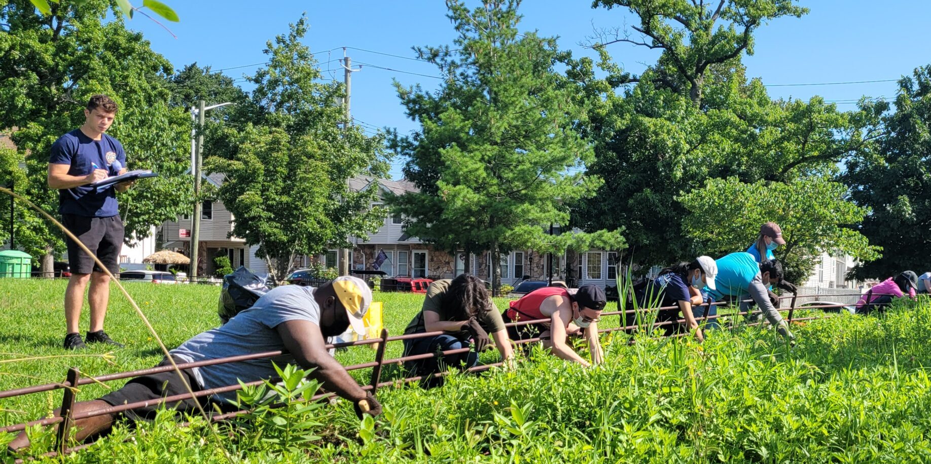 Volunteer Landscaping @ Schmul Park 8/28/21 - Freshkills Park